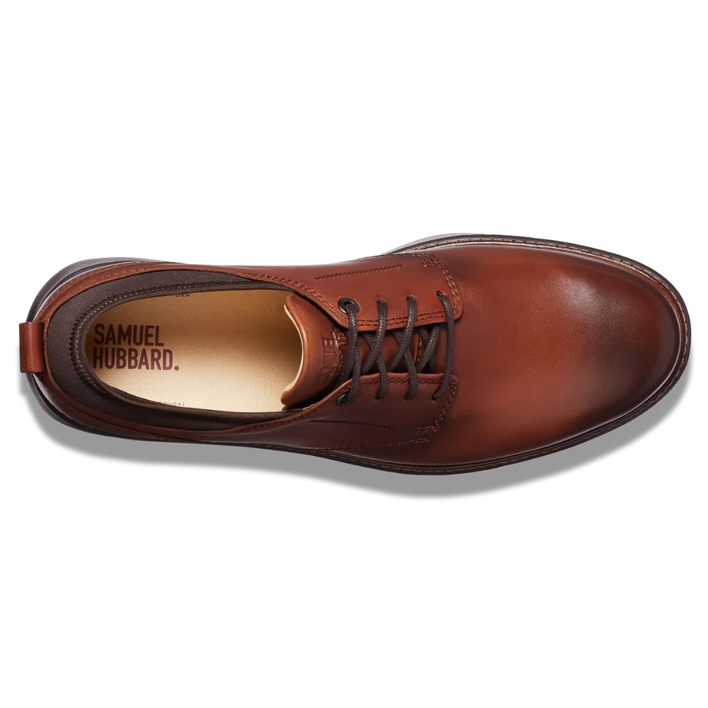 Samuel Hubbard Rafael Lace-Up Cognac Leather Oxford (Men's) | Mar-Lou Shoes – Mar-Lou Shoes®