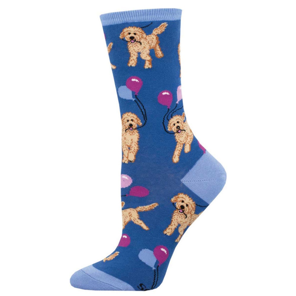 Sock Smith Doodle Party Crew Socks (Women's) | Mar-Lou Shoes – Mar-Lou Shoes®