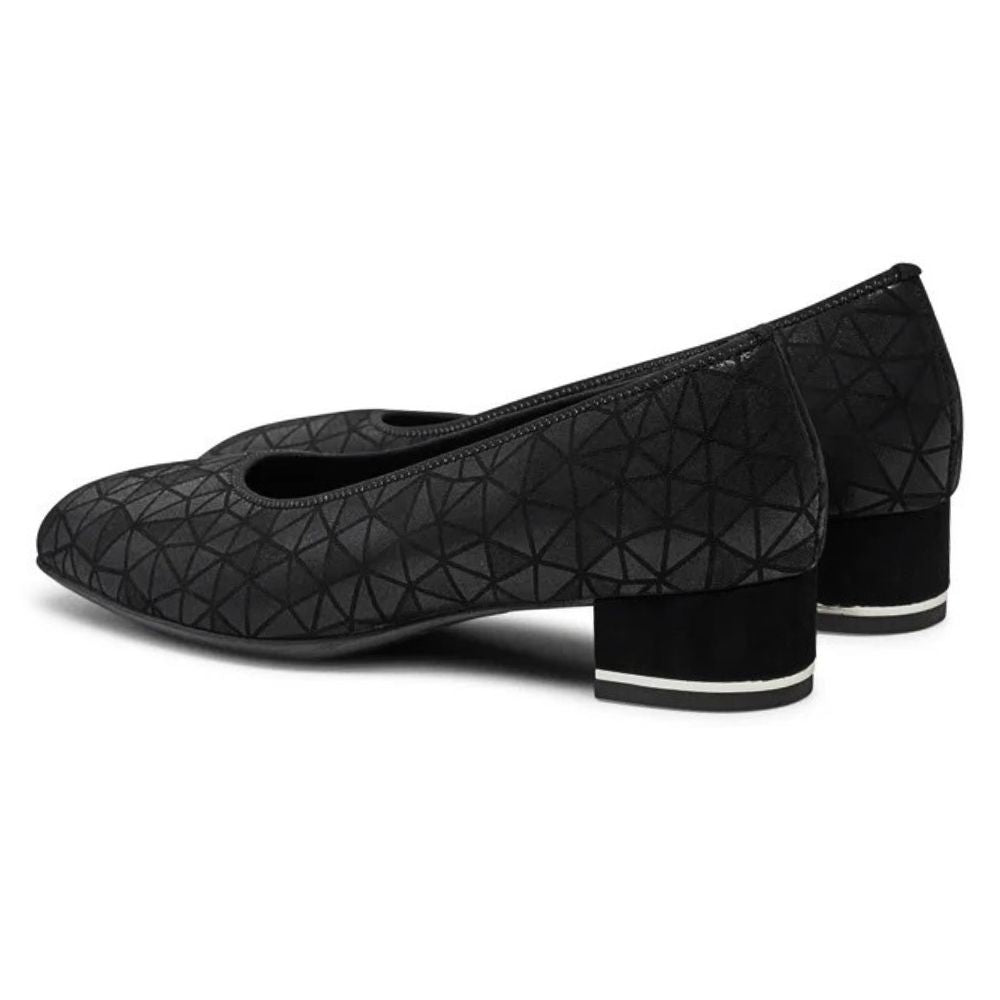 Ara Gabrielle SP Black Leather Pump (Women's) | Mar-Lou Shoes – Mar-Lou ...