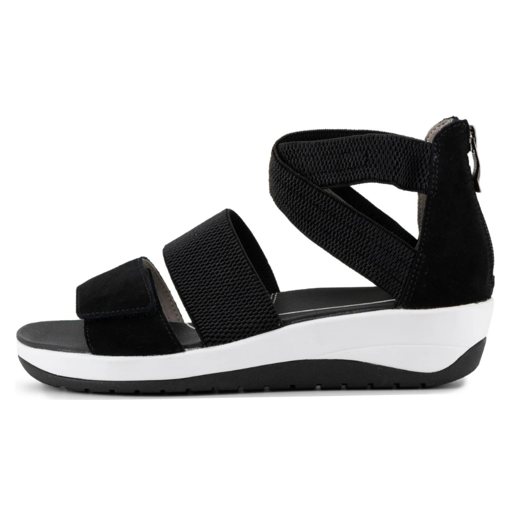 Ara Naples Black Platform Sandal (Women's) | Mar-Lou Shoes – Mar-Lou Shoes®