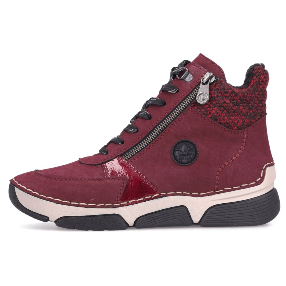 Rieker Angela 60 Bordeaux Winter Boot (Women's) | Mar-Lou Shoes – Mar ...