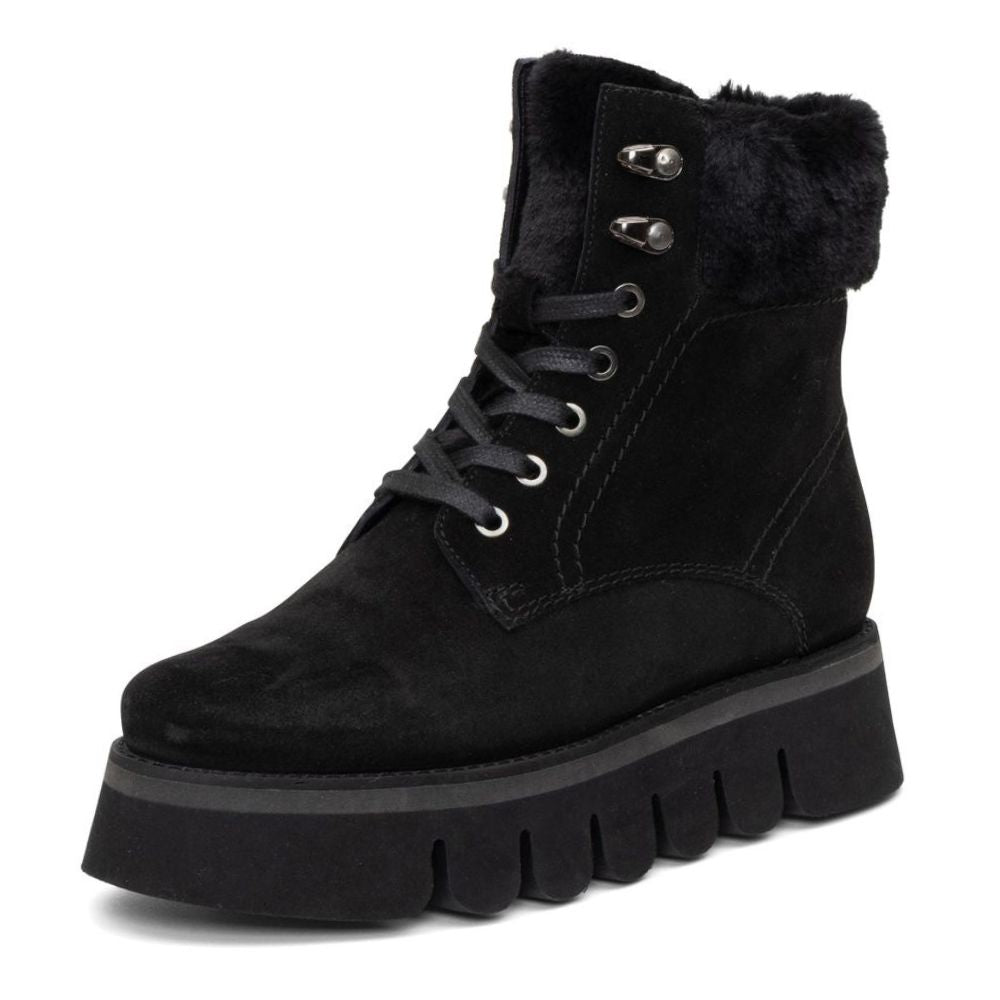 Ara Vesta Black Winter Platform Bootie (Women's) | Mar-Lou Shoes – Mar ...