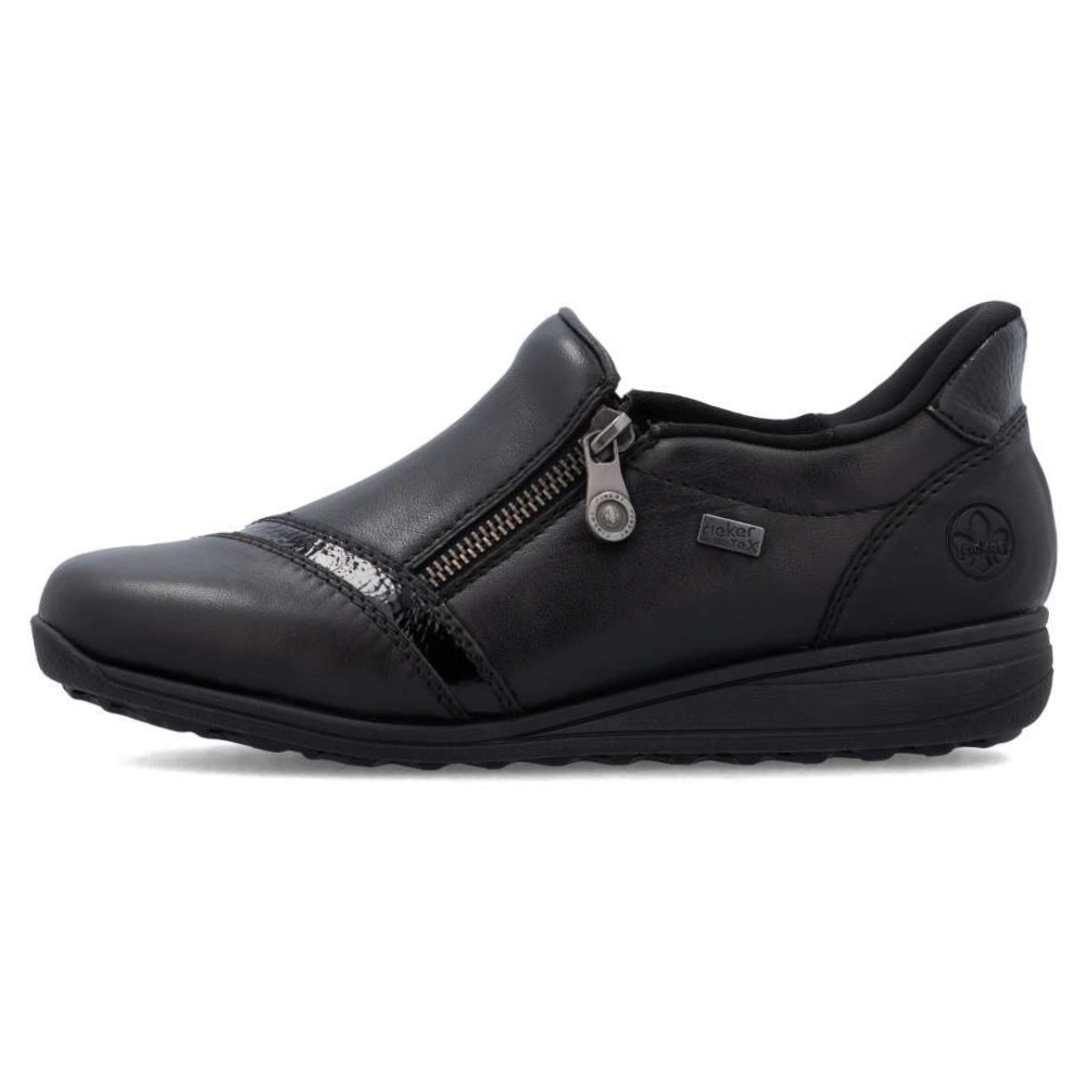 Rieker Donna 64 Black Shoe (Women's) | Mar-Lou Shoes – Mar-Lou Shoes®