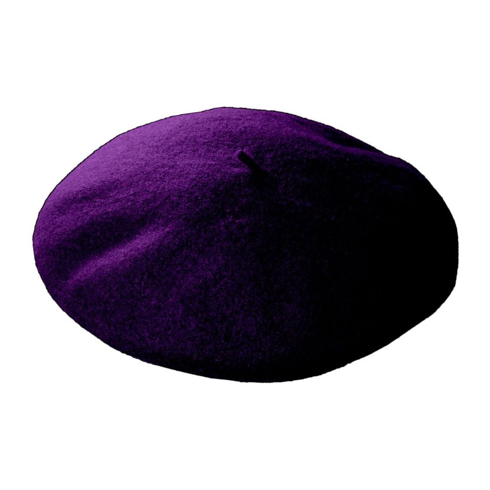 Dorfman Pacific Frenchy Wool Plum Beret (Women's) | Mar-Lou Shoes – Mar ...