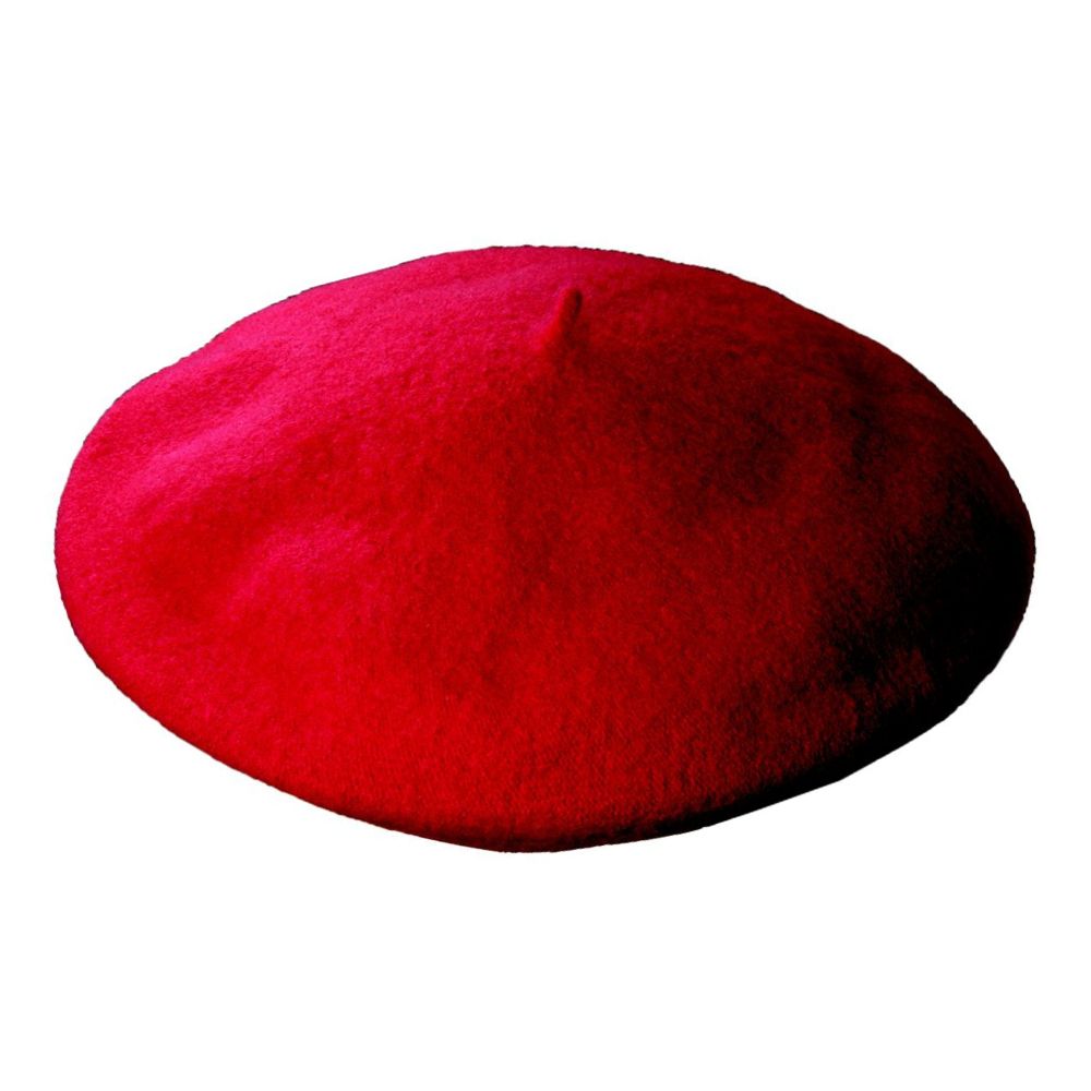 Dorfman Pacific Frenchy Wool Red Beret (Women's) | Mar-Lou Shoes – Mar ...