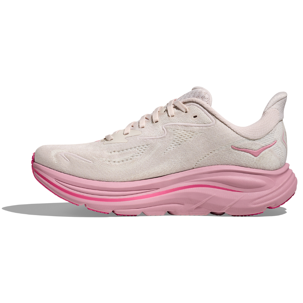 Hoka Clifton 10 Rose Cream/Dried Rose Running Shoe (Women's) | Mar-Lou ...