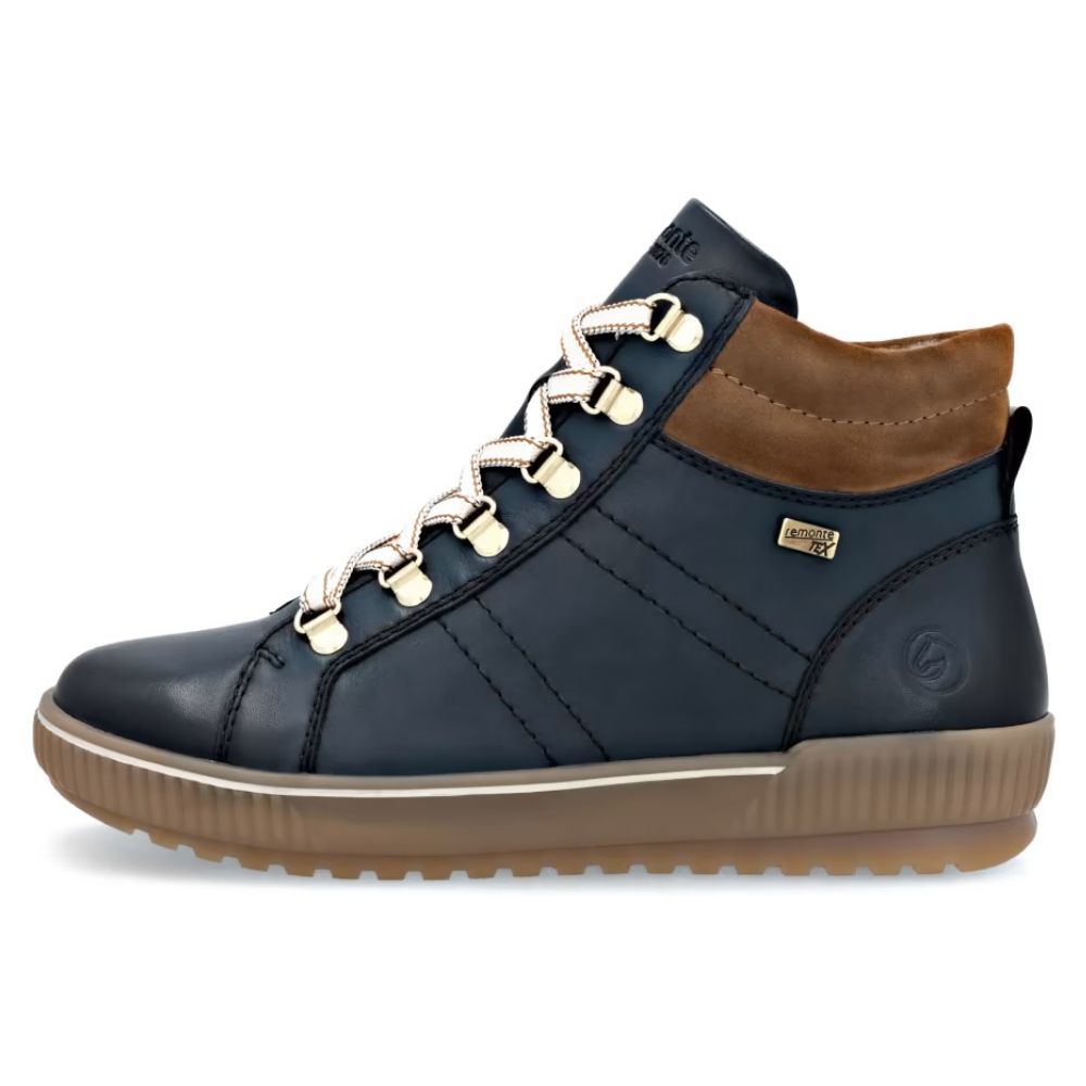 Remonte Maditta 81 Pacific Leather Sneaker Boot (Women's) | Mar-Lou ...