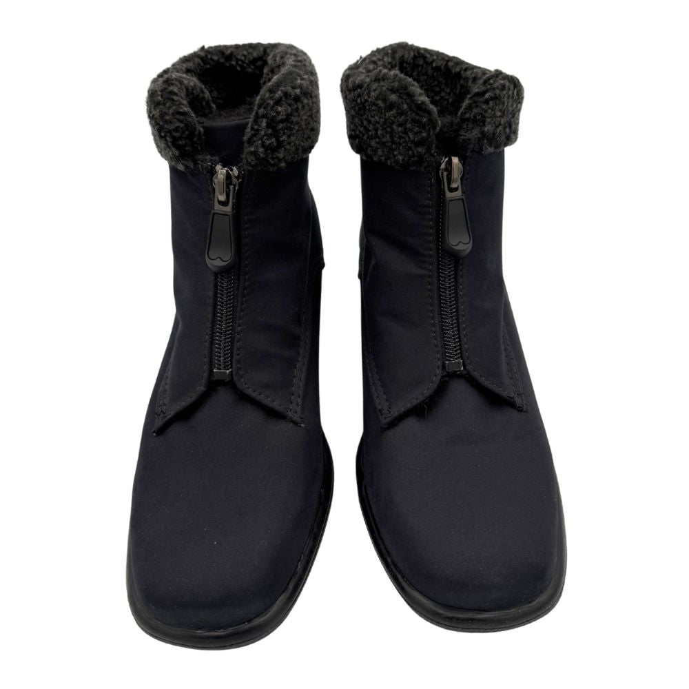 Toe Warmers Monique Black Waterproof Winter Boot (Women's) | Mar-Lou ...