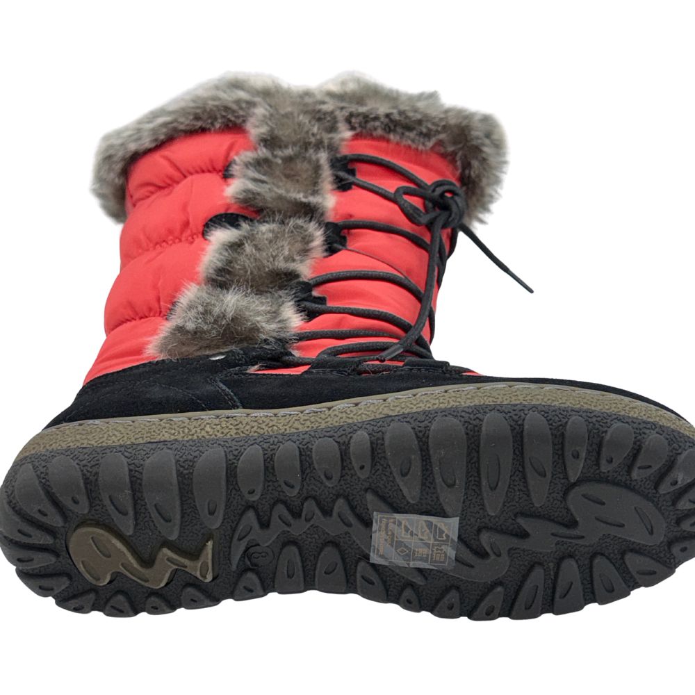 Wanderlust Helena Black/Red Winter Boot (Women's) | Mar-Lou Shoes – Mar ...