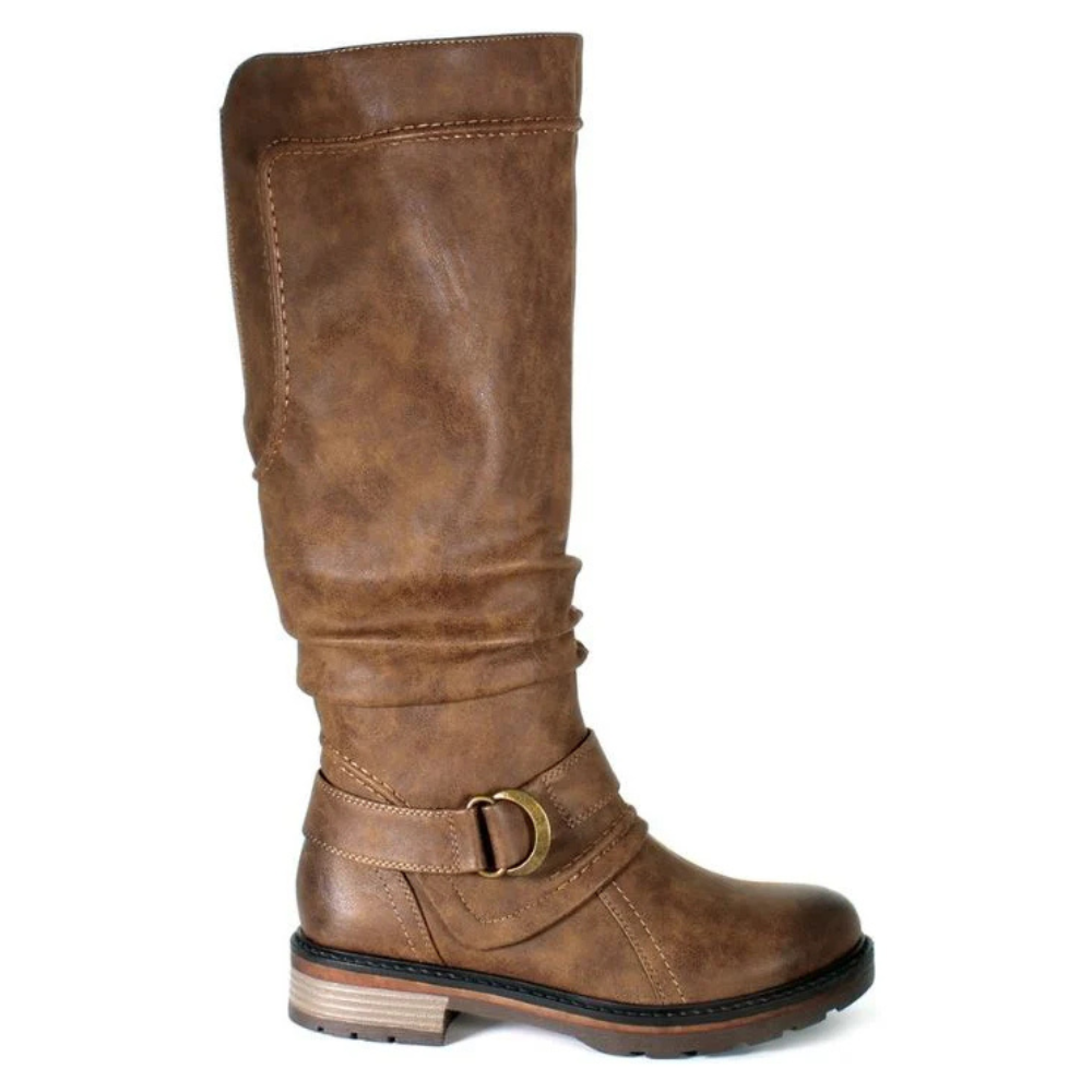 Wanderlust Fiona-3 Dark Tan Tall Boot (Women's) | Mar-Lou Shoes – Mar ...