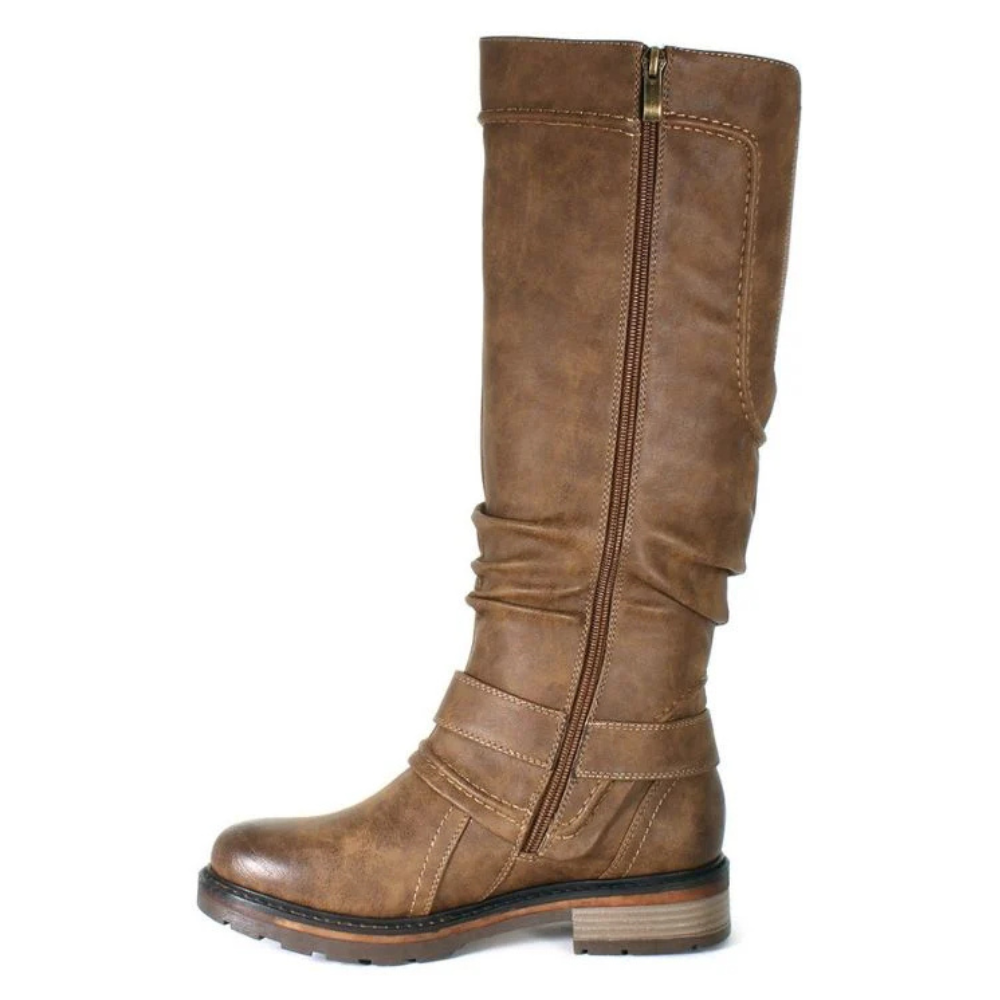 Wanderlust Fiona-3 Dark Tan Tall Boot (Women's) | Mar-Lou Shoes – Mar ...