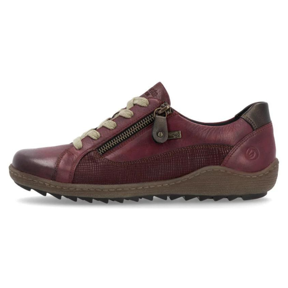 Remonte Liv 40 Vino/Vinorosso/Antique Leather Sneaker | Mar-Lou Shoes ...