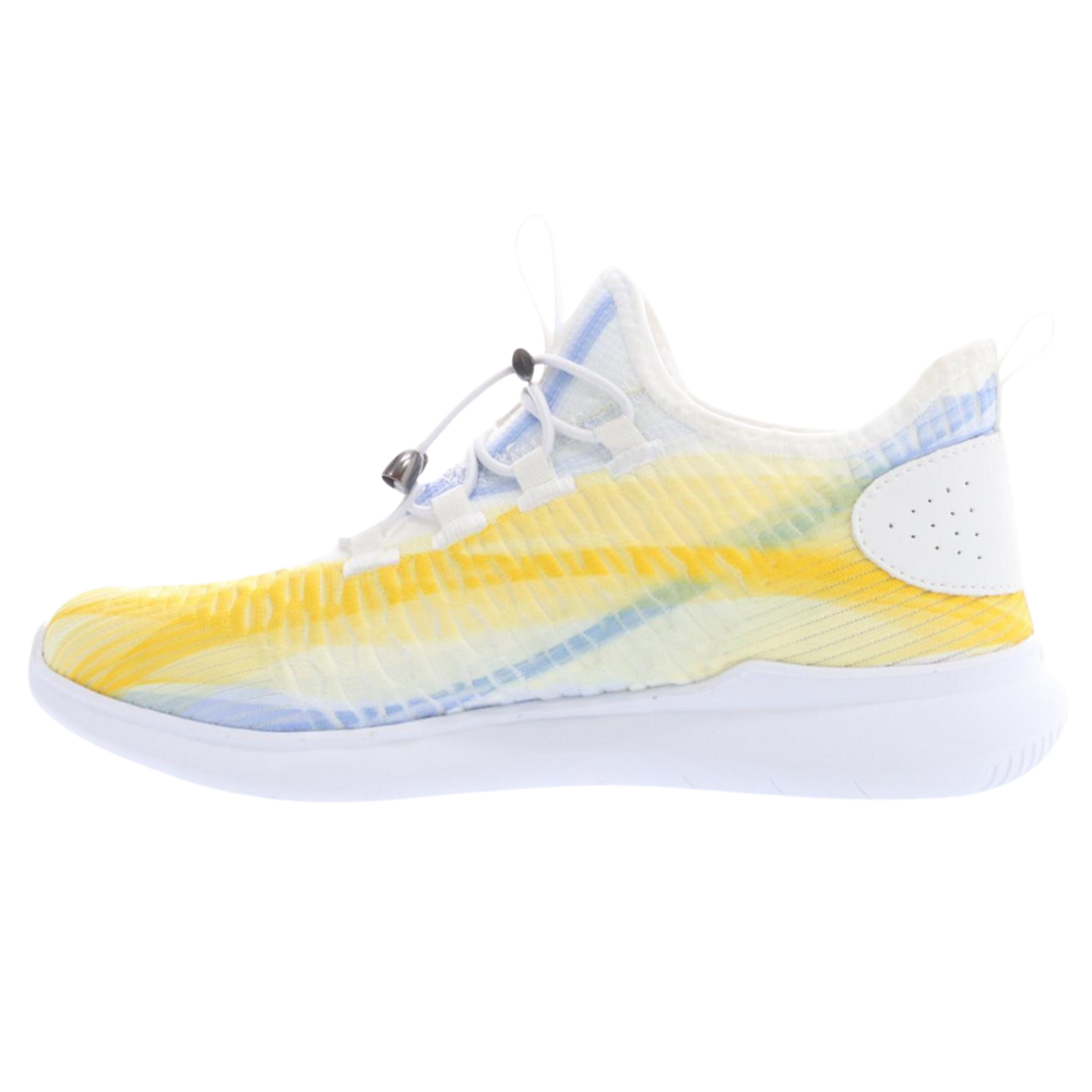 Propet TravelBound White/Lemon Sneaker (Women's) | Mar-Lou Shoes – Mar ...