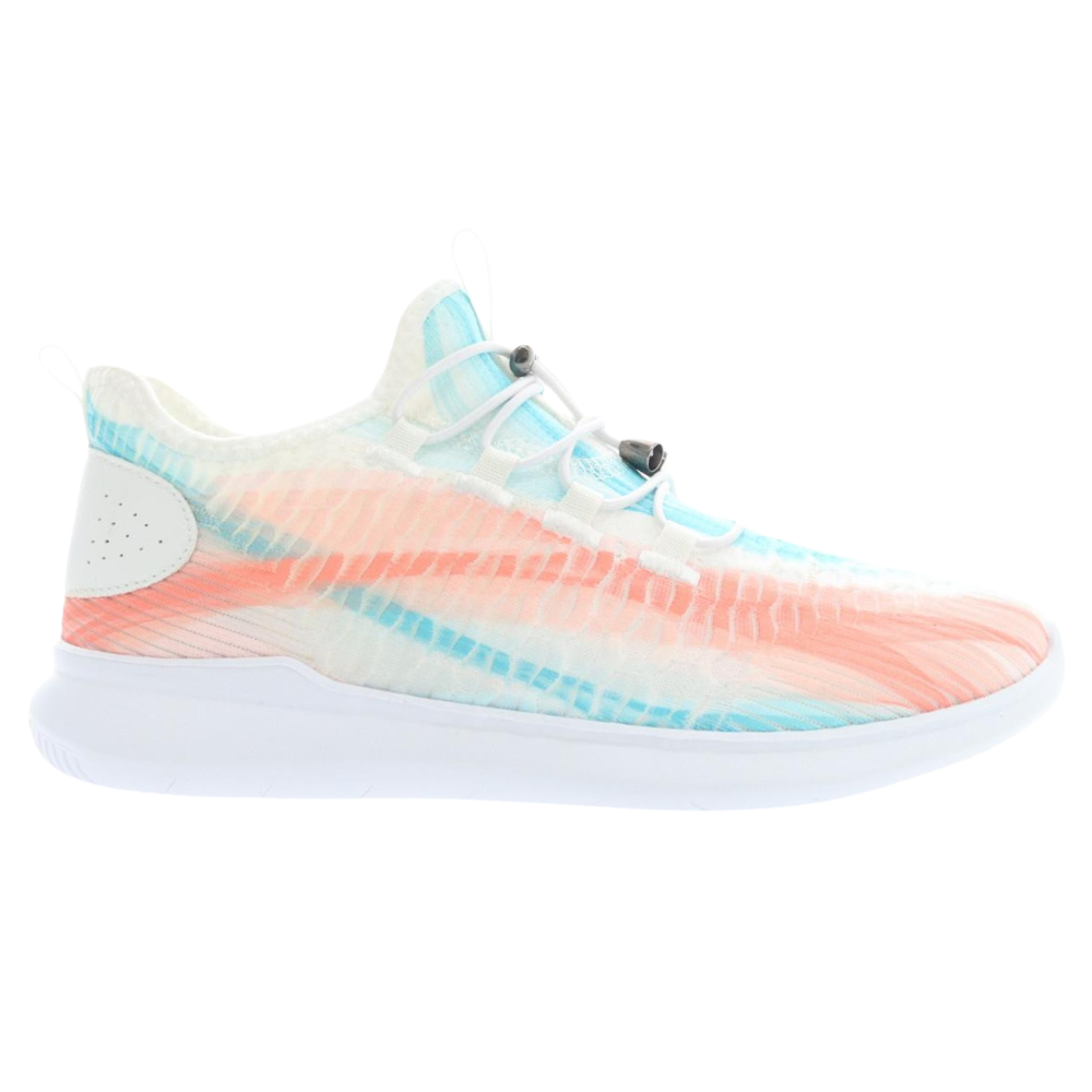 Propet TravelBound White/Peach Sneaker (Women's) | Mar-Lou Shoes – Mar ...