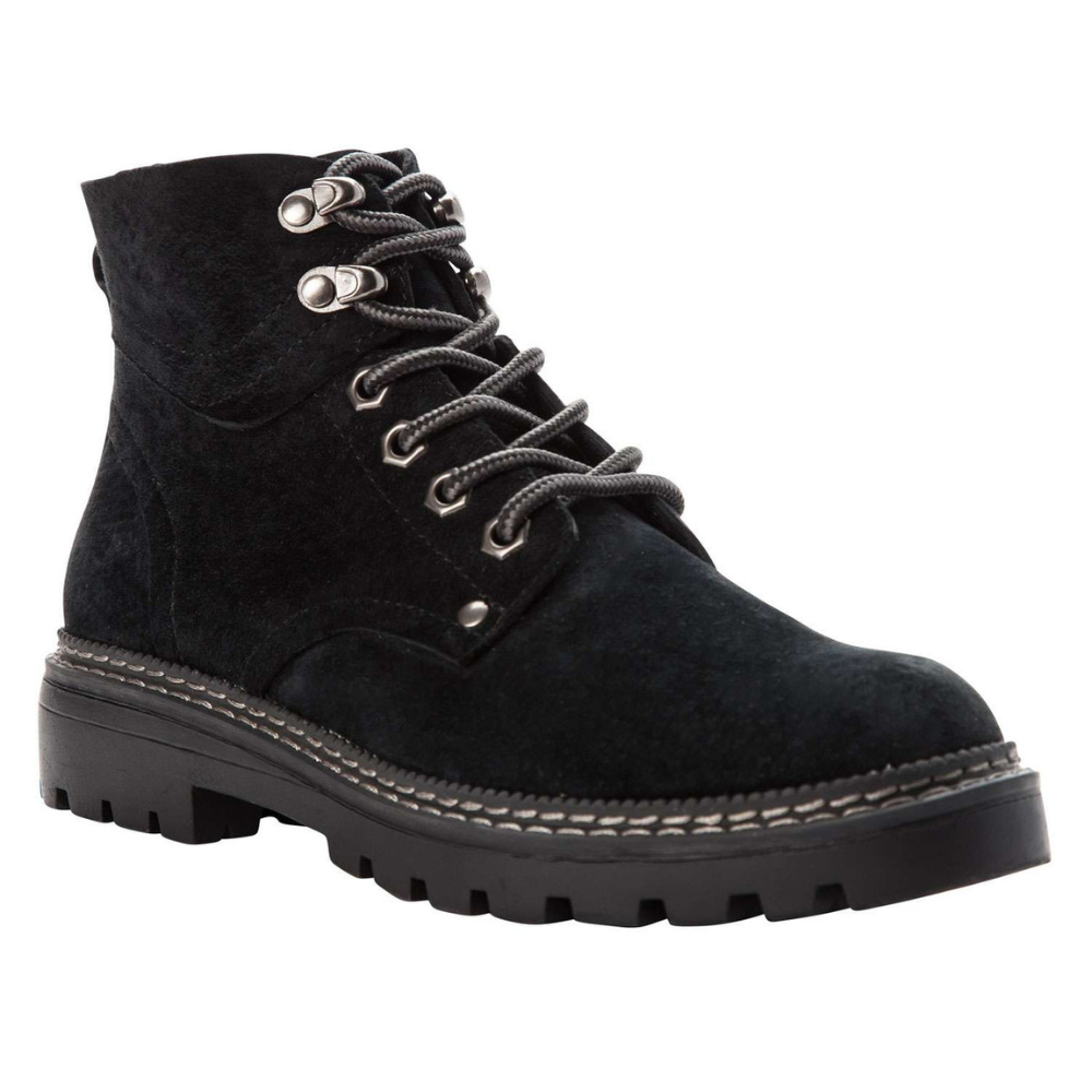 Propet Dakota Black Suede Boot (Women's) | Mar-Lou Shoes – Mar-Lou Shoes®
